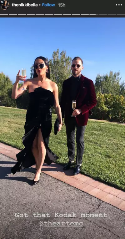 Nikki Bella Artem Chigvintsev DWTS kwanakin bikin aure