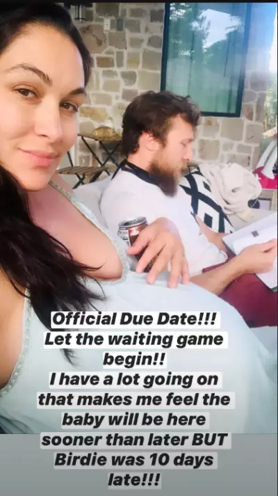Brie Bella dezvăluie data scadentă
