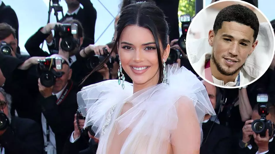 Kendall Jenner felisite konpayon Devin Booker pou premye viktwa olenpik yo