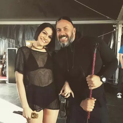 Jessie J ir velionis asmens sargybinis Dave'as paskutinę šypseną kartu