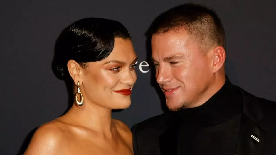 Channing Tatum sareng Jessie J Ngadamel Penampilan Karpét Beureum Kadua dina Dua Dinten di Gala Pra-Grammy