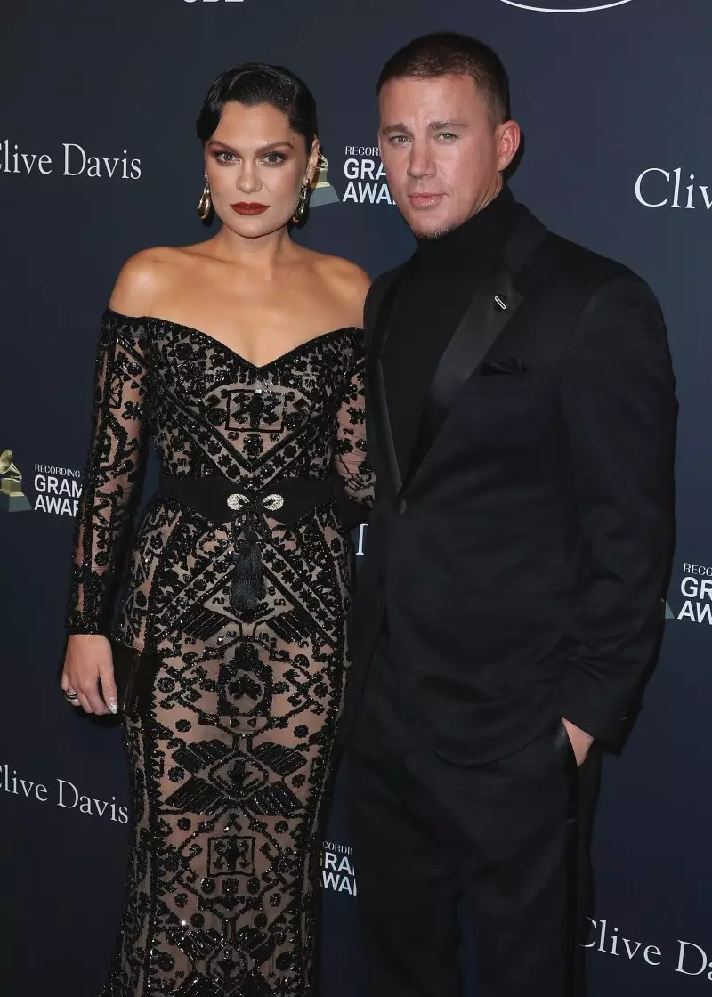 Channing Tatum و Jessie J دومین حضور در فرش قرمز را طی دو روز در مراسم Pre-Grammy Gala کردند.