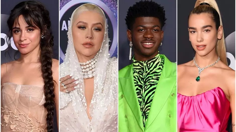 Camila Cabello, Christina Aguilera, Lil Nas X, Dua Lipa Bedst værst klædte celebs 2019 AMAs