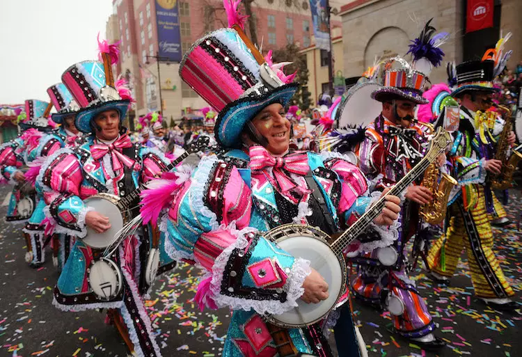 Philadelphia mummers parade