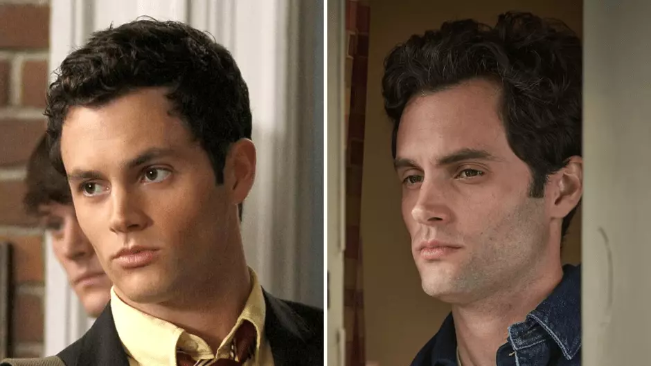 Soti nan 'Gossip Girl' rive nan 'Ou'! Gade transfòmasyon total Penn Badgley pandan ane yo