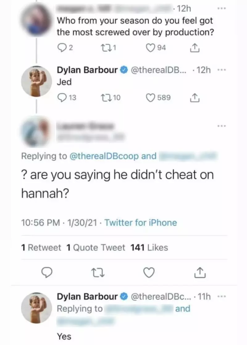 بكالوريوس الأمة Alum Dylan Barbour إنتاج المظلات في Tell-All Rant