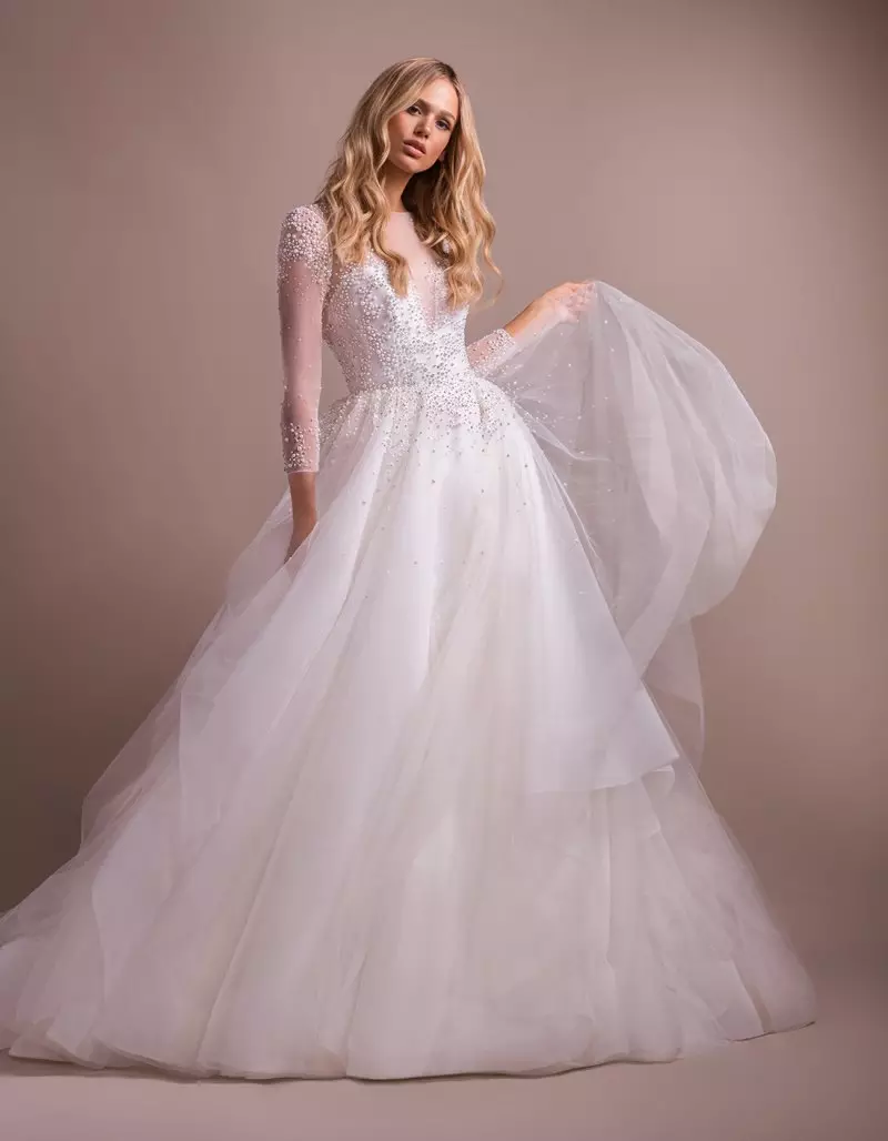 Hayley Paige kāzu kleita ar izmēru