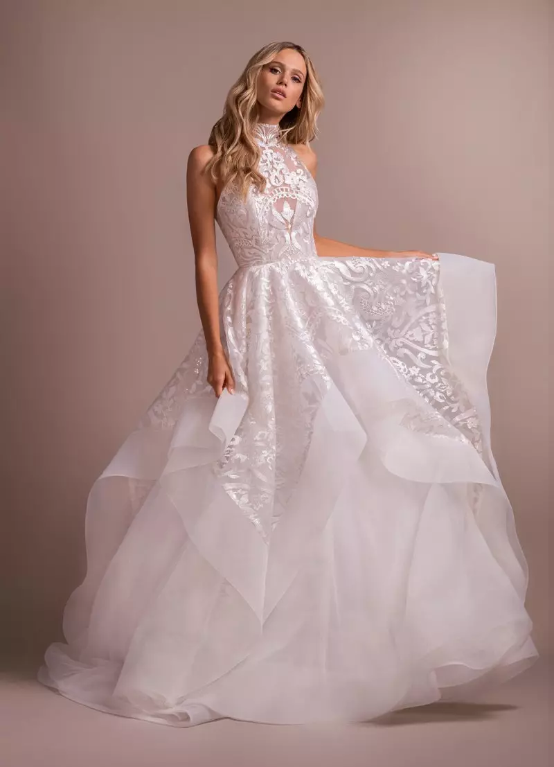 Hayley Paige Größe inklusive Hochzeitskleid
