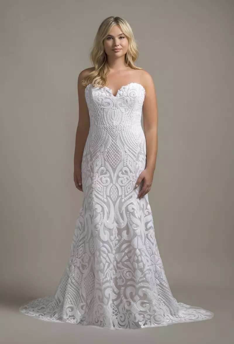 Hayley Paige kāzu kleita ar izmēru
