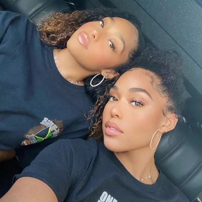 Jordyn Woods Jodie Woods Twinning Oomblikke, 23 Junie