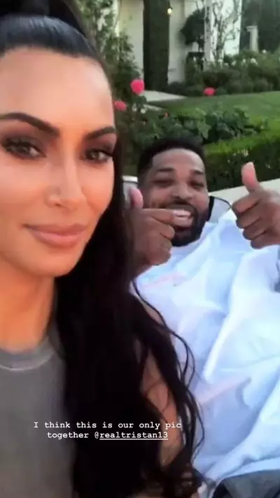 Kim Kardashian na Tristan Thompson Isabukuru