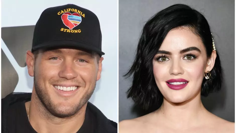 Bekar Colton Underwood Şapka Takıyor aktris Lucy Hale