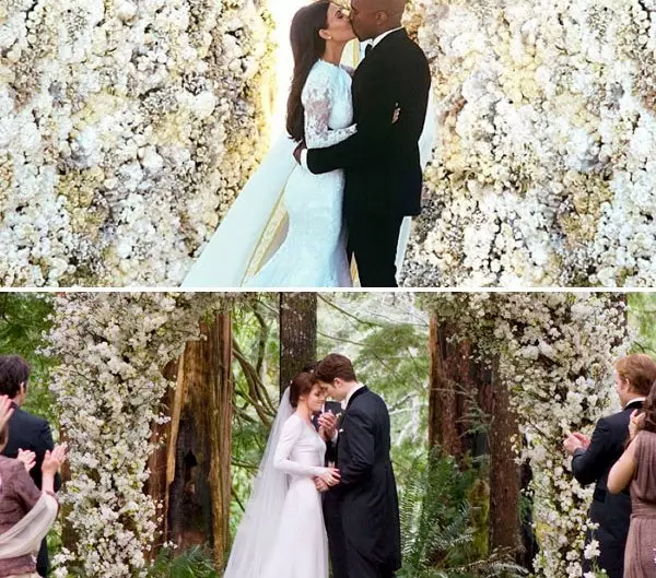 Kim Kardashian Kanye West Wedding Twilight