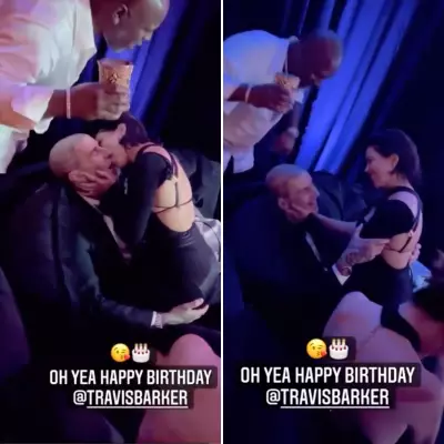 Kourtney Lap Dance Travis Barker