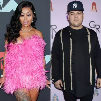 'n Gedeelde beeld van Blac Chyna en Rob Kardashian