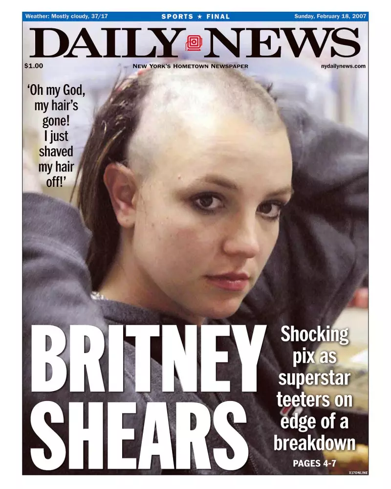 Britney spears 18 Pebruari 2007