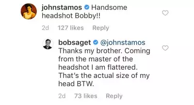 bob saget និង john stamos ផ្លាស់ប្តូរការសរសើរនៅក្នុងមតិយោបល់ instagram
