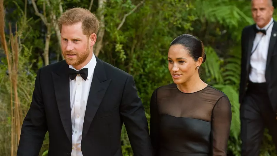 Meghan Markle Prince Harry Lion King Premiere Pharrell Mkparịta ụka