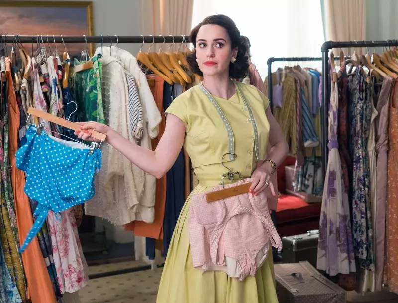 Rachel Brosnahan Maravilhosa Mrs Maisel Elenco Parece IRL