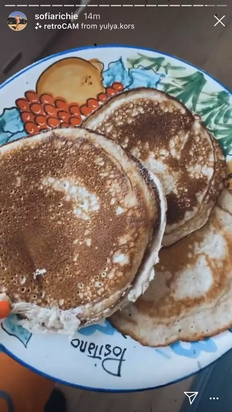 Sofia Richie Pancakes