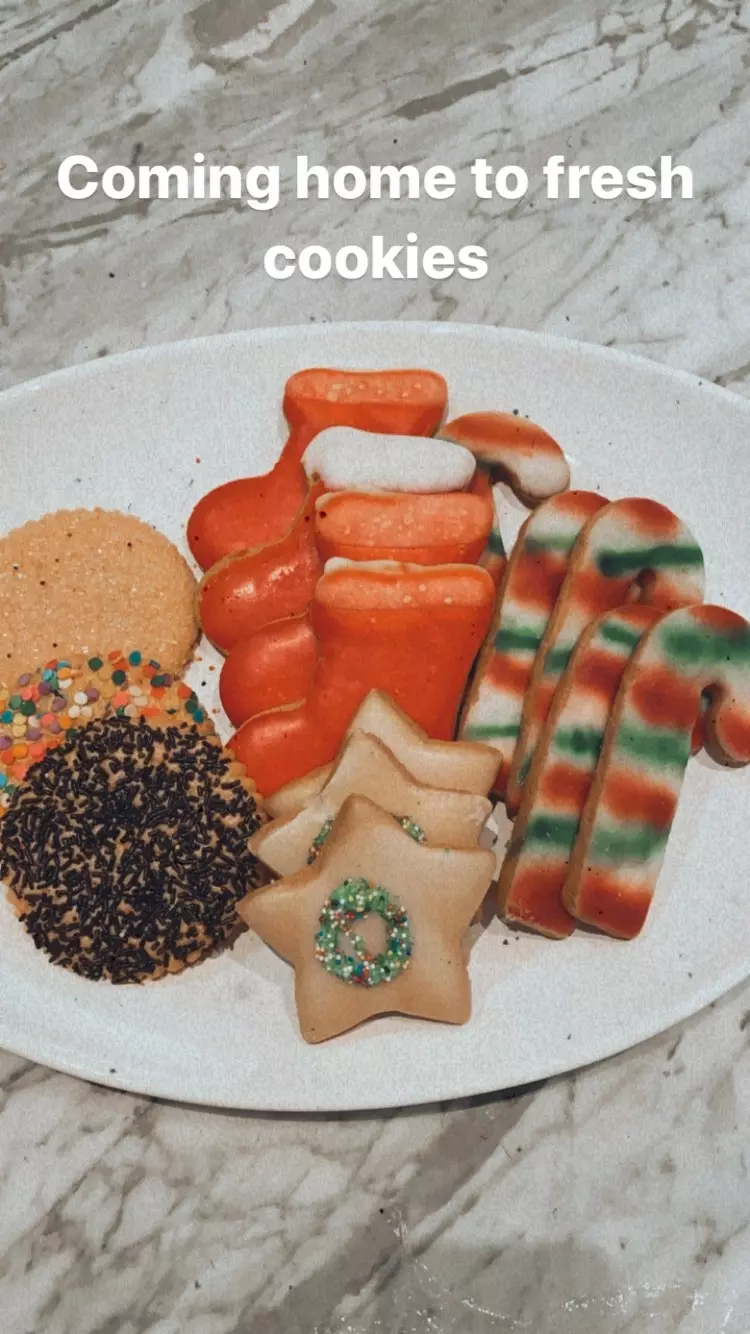 Sofia Richie Weihnachtsplätzchen