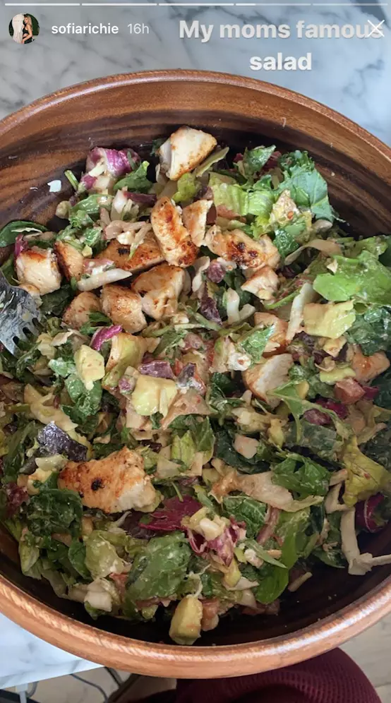 Sofia Richie's Salad