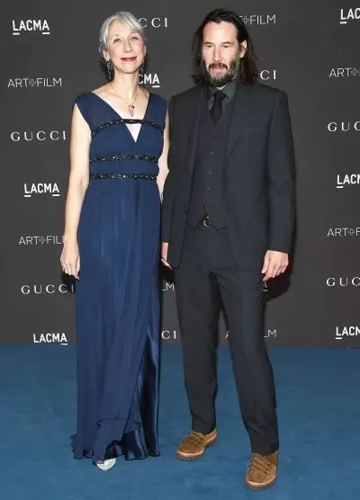 Keanu Reeves PDA Alexandra Grant-da paketlər