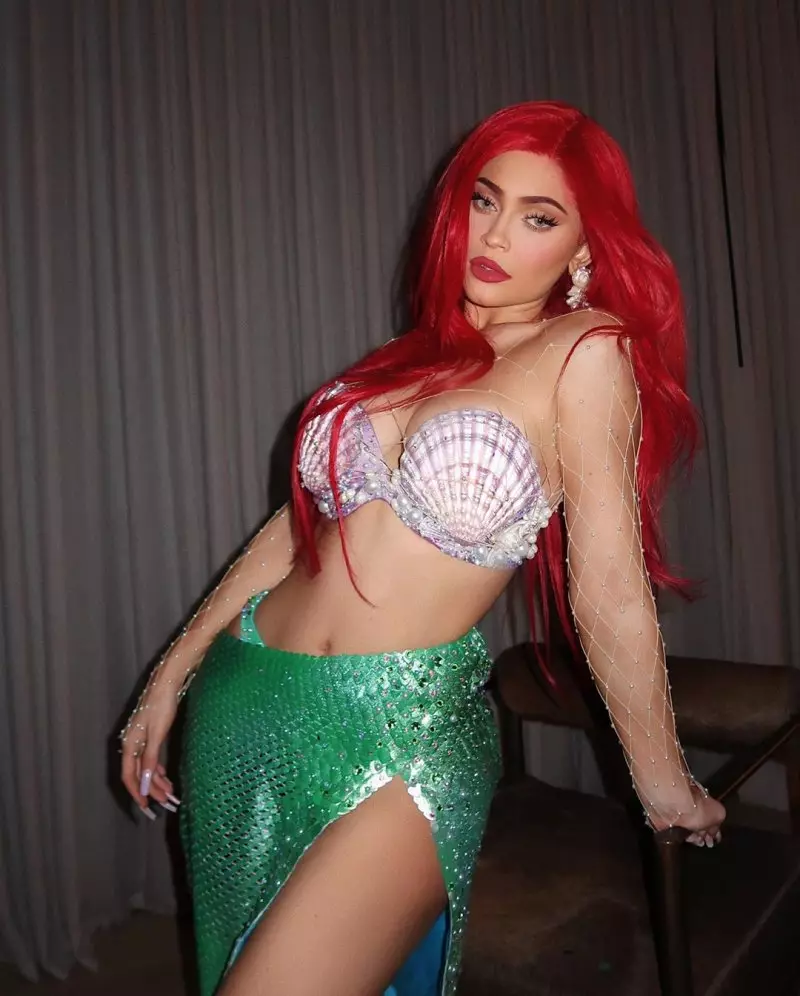 Kylie Jenner Halloween Costumes, Ariel, Tus Me Me Mermaid