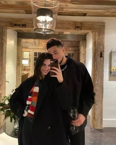 kendall jenner devin booker malem taun anyar 2022