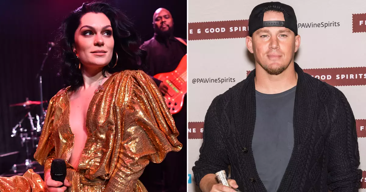 Jessie J لندن میں Channing Tatum کے نئے جادو مائیک شو کی حمایت کرتا ہے۔