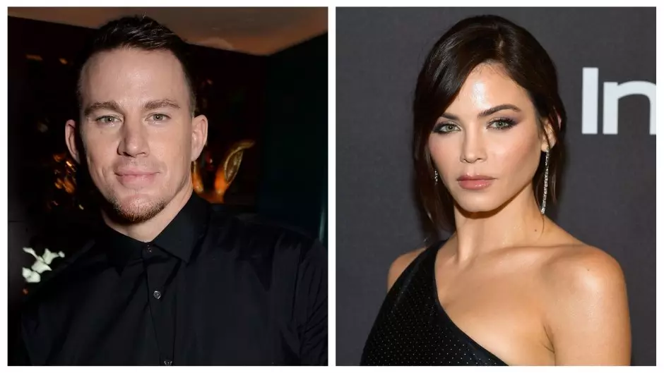 Yon imaj divize Channing Tatum ak Jenna Dewan