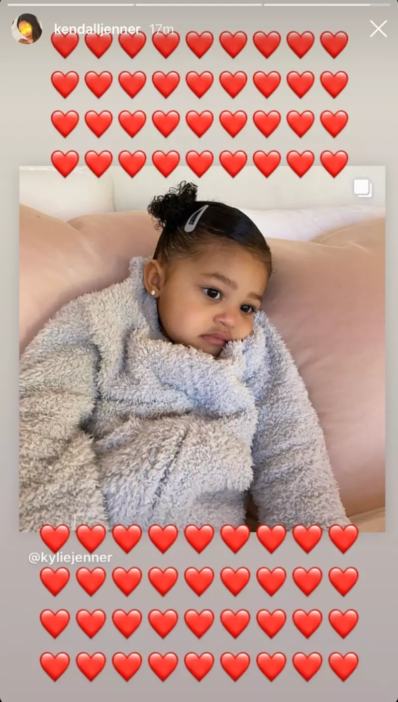 kendall-jenner-stormi-webster-birthday-wishes