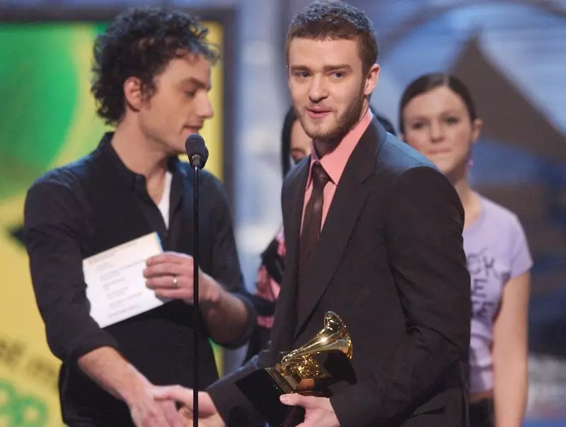 Justin Timberlake Grammy 2014
