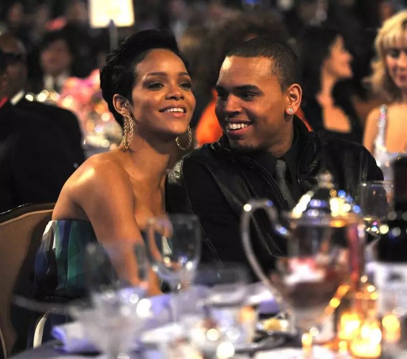 Rihanna Chris Brown Gramys 2009