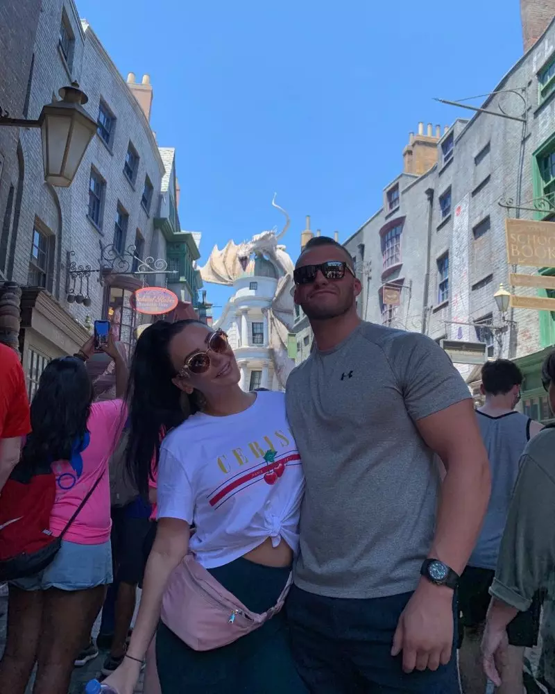 JWoww Með Zach Clayton hjá Universal