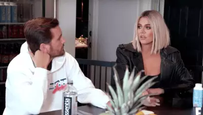 Scott Disick och Khloe Kardashian pratar om Kourtney på KUWTK