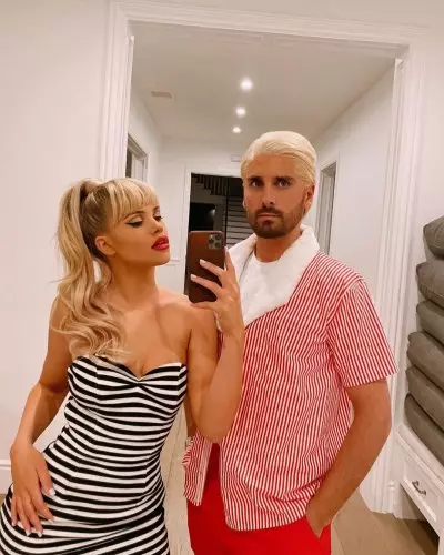 Sofia Richie a Scott Disick Kostým Barbie a Ken