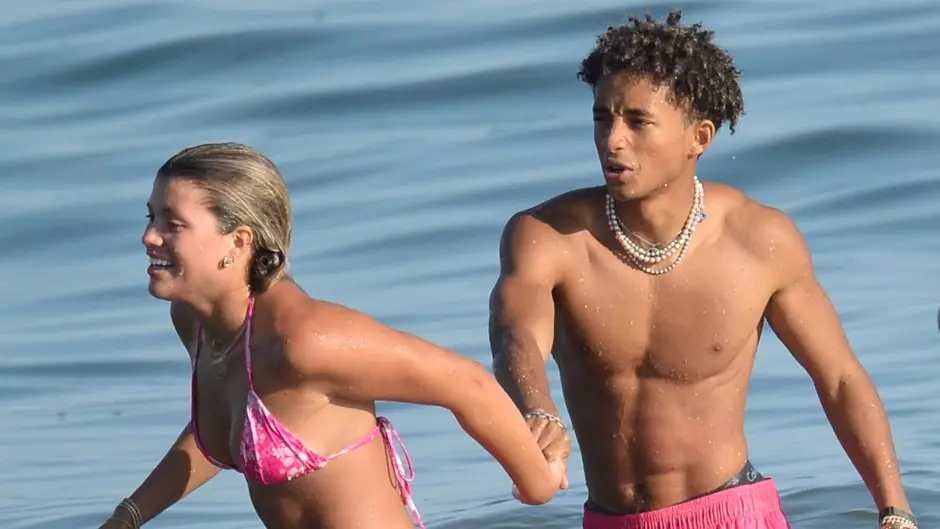 Sofia Richie y Jaden Smith se ponen cómodos después de la separación de Scott Disick