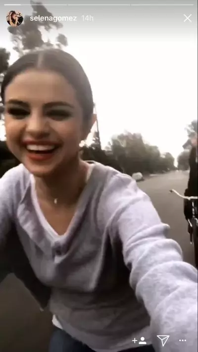 Selena Gomez a hétvégét megosztotta az Instagramon