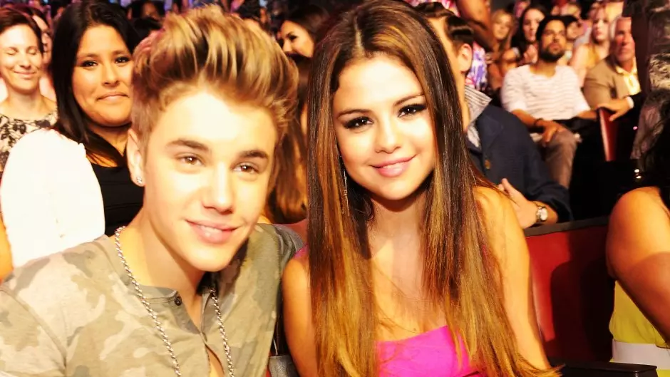 Selena Gomez Justinas Bieberis