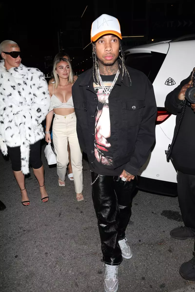 Kylie Jenner, Tyga və Sevgilisi Eyni L.A. Party 2-də iştirak edir