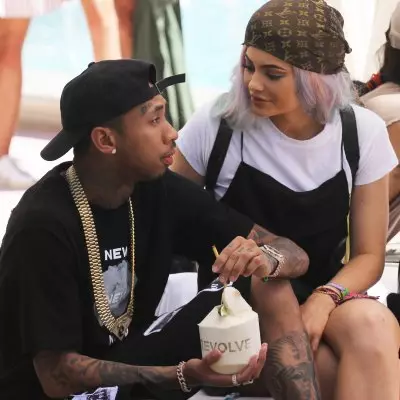 kylie Jenner Tyga Getty images