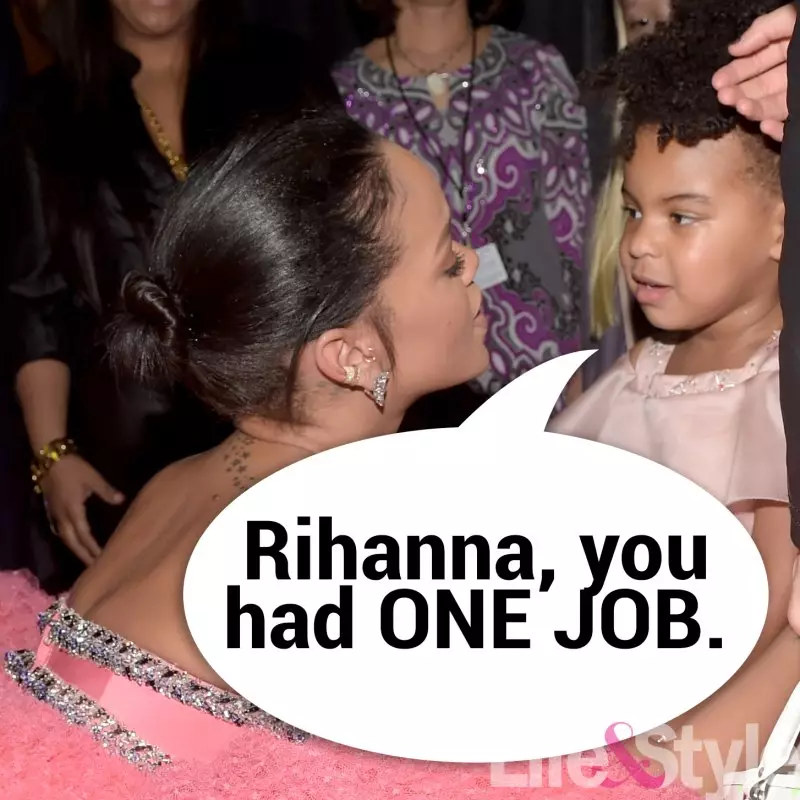 Blue ivy oyun ibeji rihanna