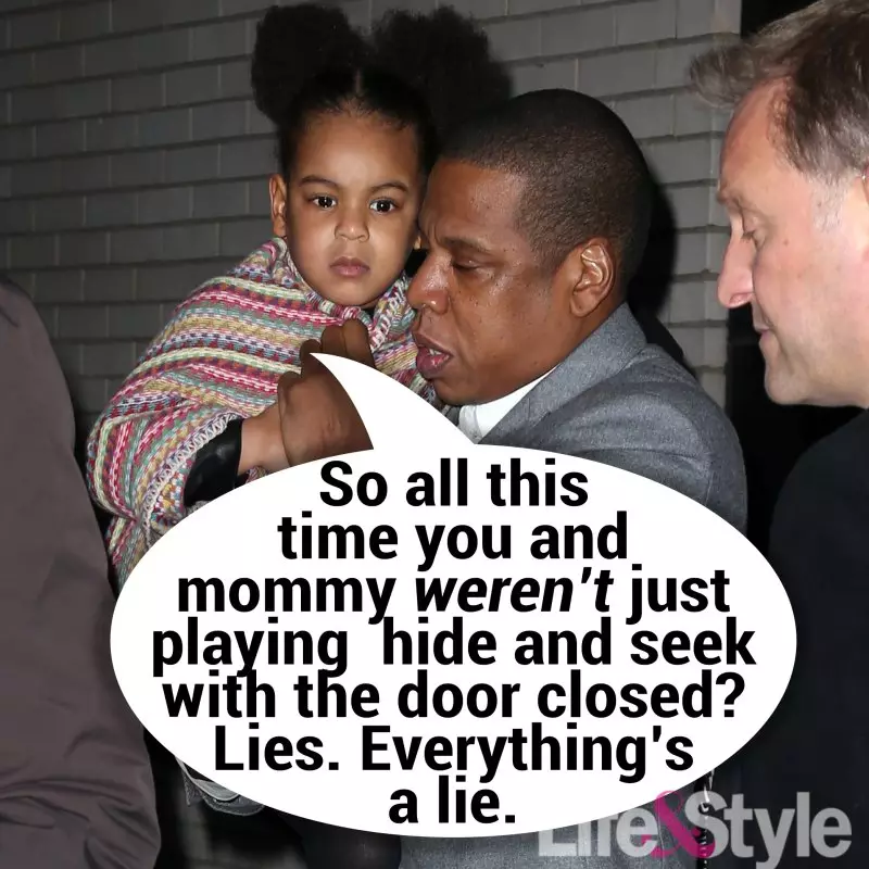 Blue Ivy grūtniecības dvīņi ls 3