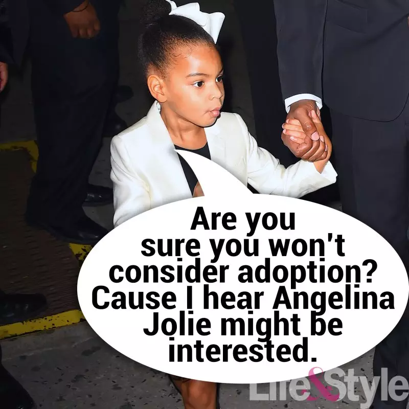 Blue ivy oyun twins angelina