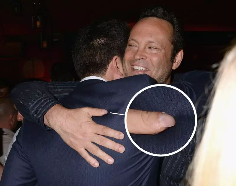 Vince vaughn finger