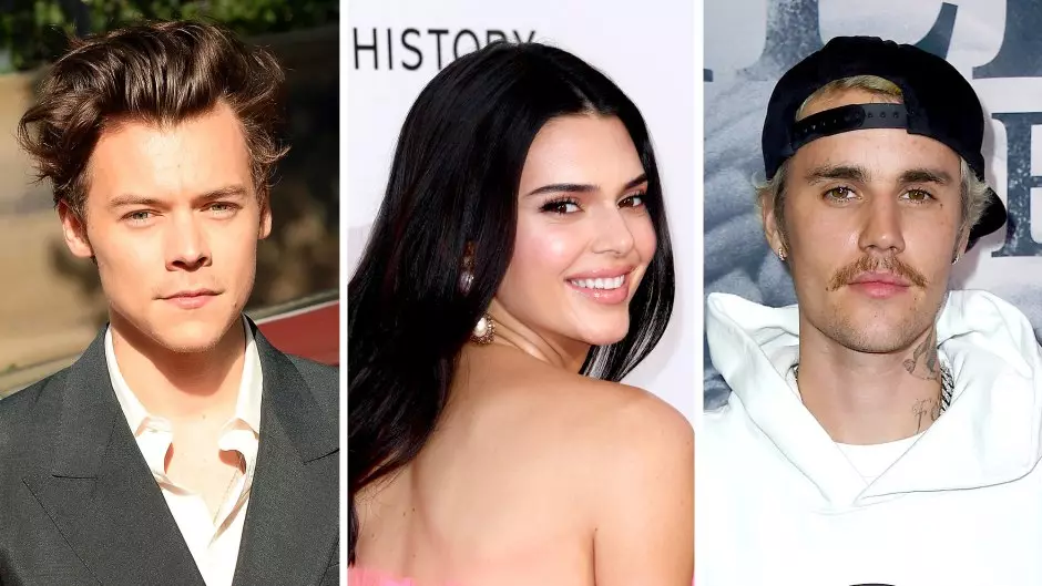 Kendall Jenner kufambidzana nhoroondo Justin Bieber Harry Styles