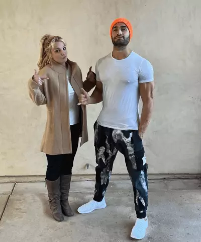 Momen Lucu Britney Spears dan Sam Asghari