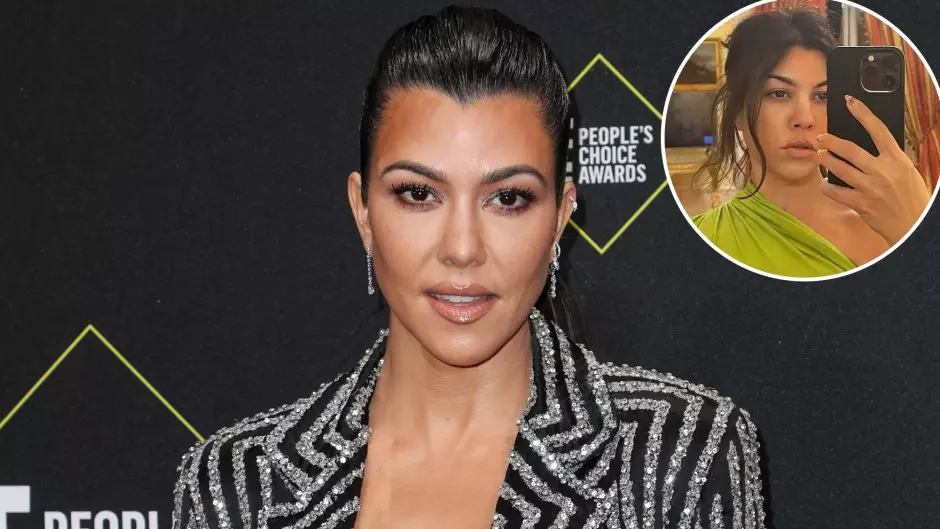 Kourtney Kardashian poserer braless midt i italiensk utflukt med Travis Barker: Se bilde