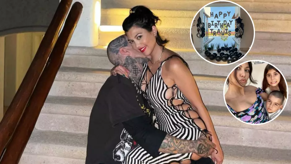 Travis Barker und Kourtney Kardashian feiern seinen Geburtstag in Mexiko mit ihren Kindern: Fotos!